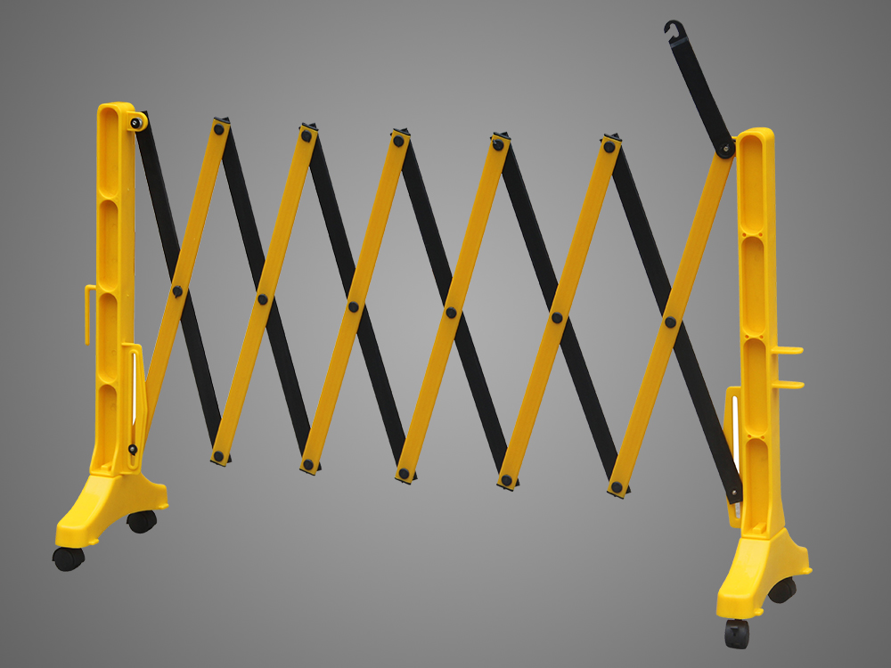 Wheeled Expandable Barrier | Portable Barrier | Folding barrier