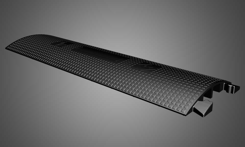 2-Channel Drop Over Cable Cover - Safety Equipments Manufacturer ...